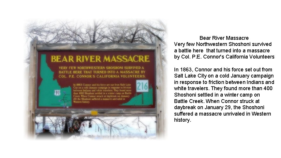 Bear River Monuments No 16 Erected 1932 The