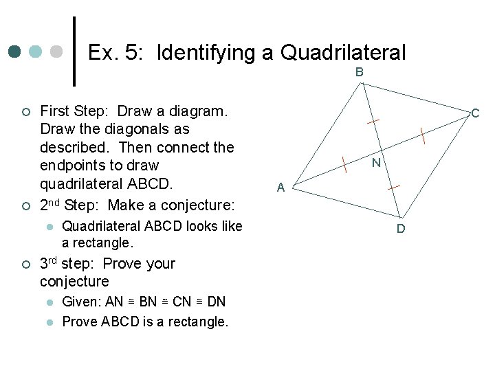 6 6 Special Quadrilaterals Geometry Objectives Identify special