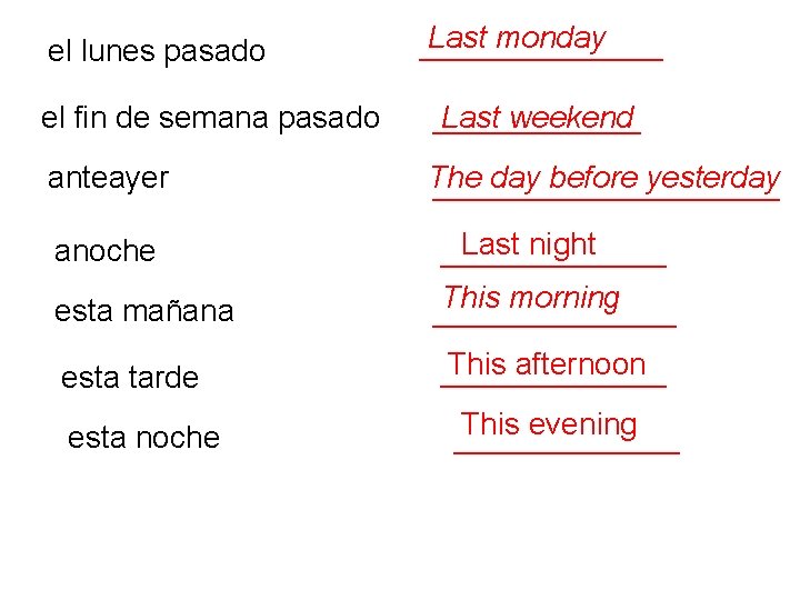 Capitulo 2 Segundo Paso Objetivos 1 Saying if