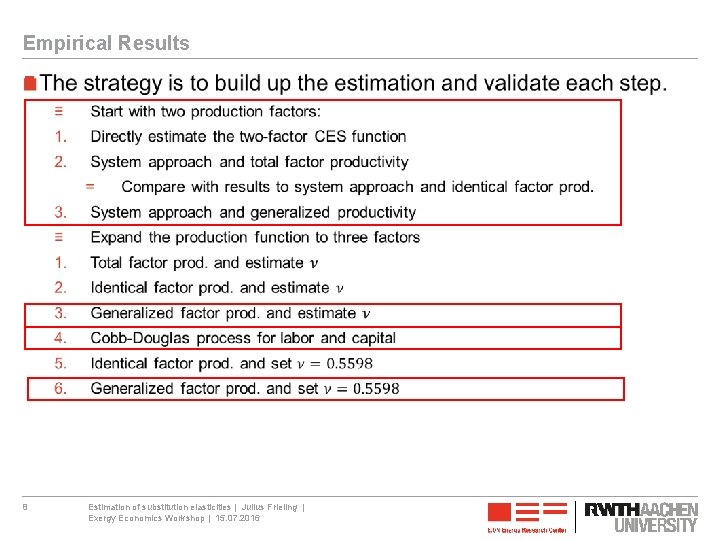 Estimation of substitution elasticities in threefactor production functions