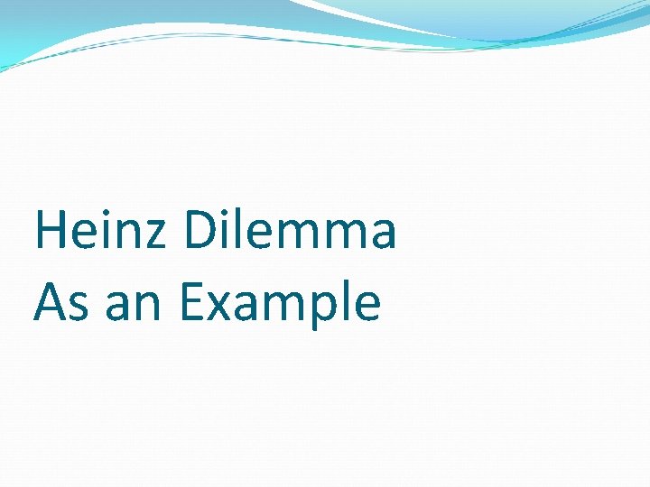 Kohlbergs Six Stages of Moral Development Level 1