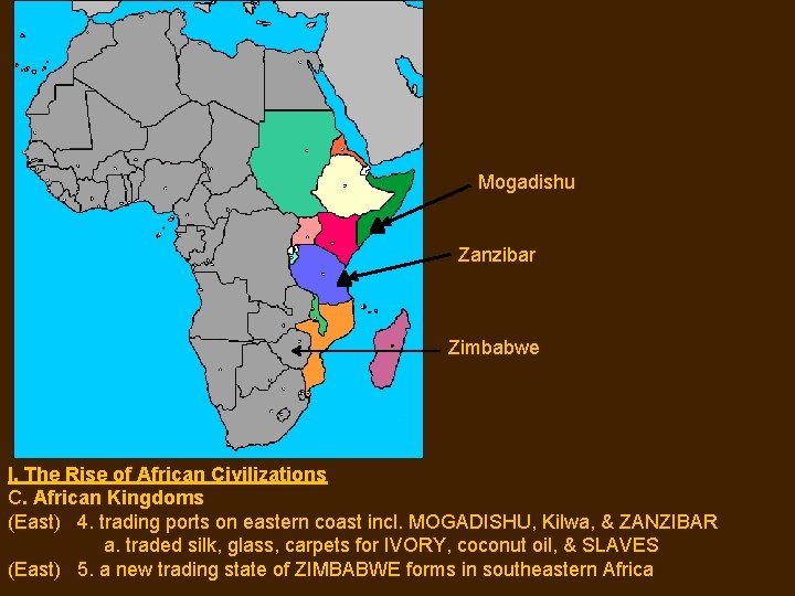 African Civilizations 400 B C 1500 A D
