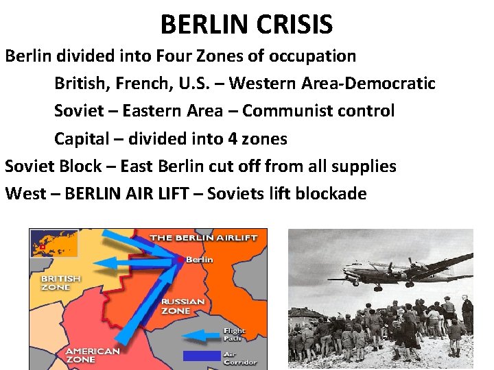 THE COLD WAR HIGH TENSIONS AND BITTER AND