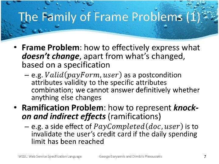 WSSL A Fluent Calculusbased Language for Web Service