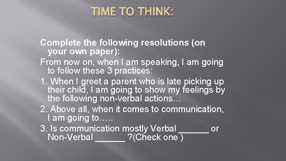 EFFECTIVE COMMUNICATION Skit Breakdown Lets analyze some of