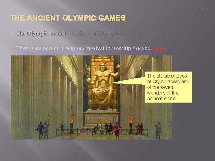 OLYMPICS A Brief History When and where were