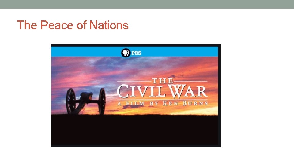 THE PRICE OF PEACE And the problem of