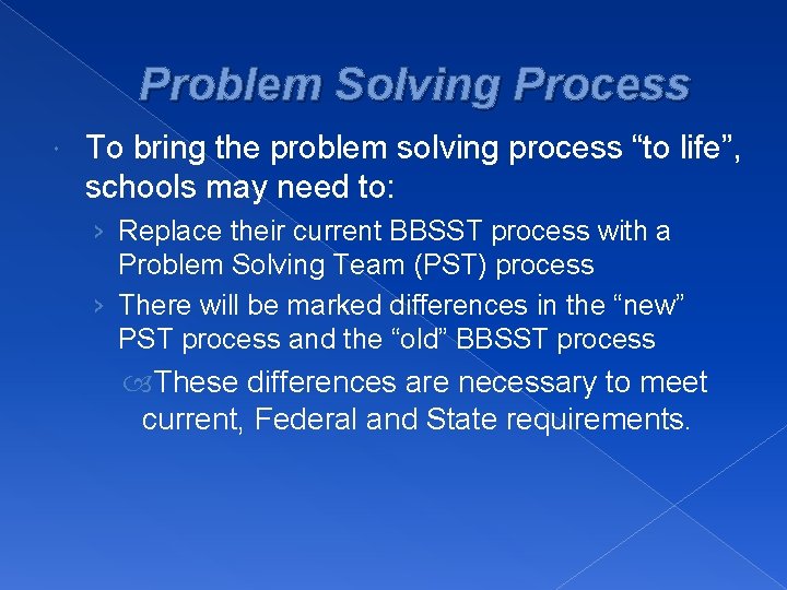 Implementing Alabamas Rt I Framework Problem Solving Team
