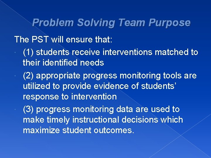 Implementing Alabamas Rt I Framework Problem Solving Team