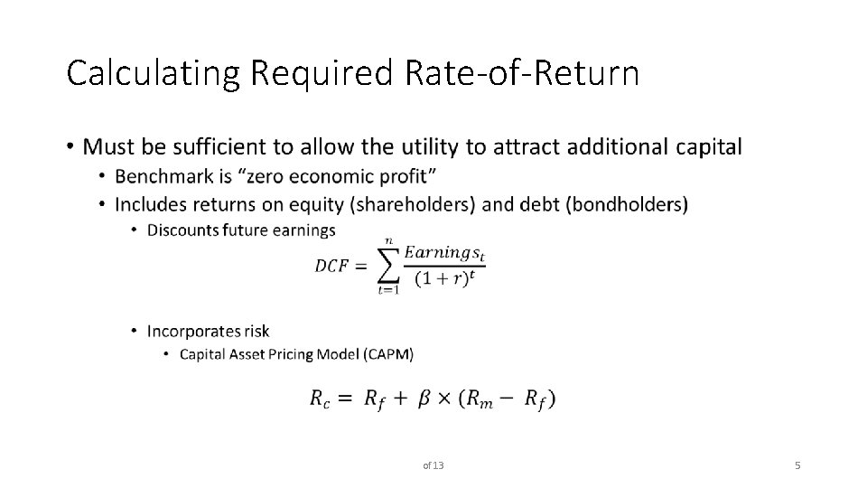Chapter 12 Traditional Electricity Regulation The Calm Before
