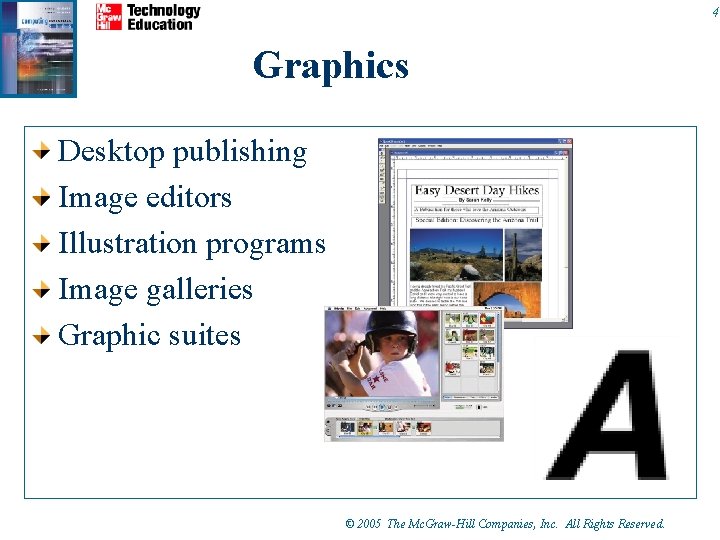 CHAPTER 4 SPECIALIZED APPLICATION SOFTWARE 2 Competencies Describe