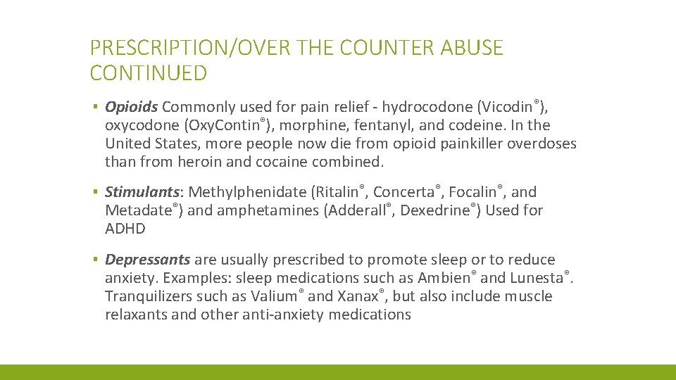 HEALTH UNIT DRUG ABUSE VOCABULARY 7 4 PART