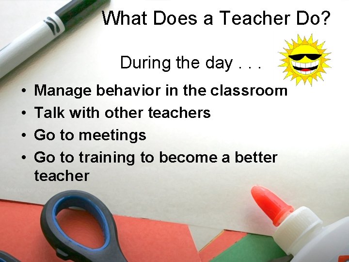 Do you Want to Be a Teacher Dr