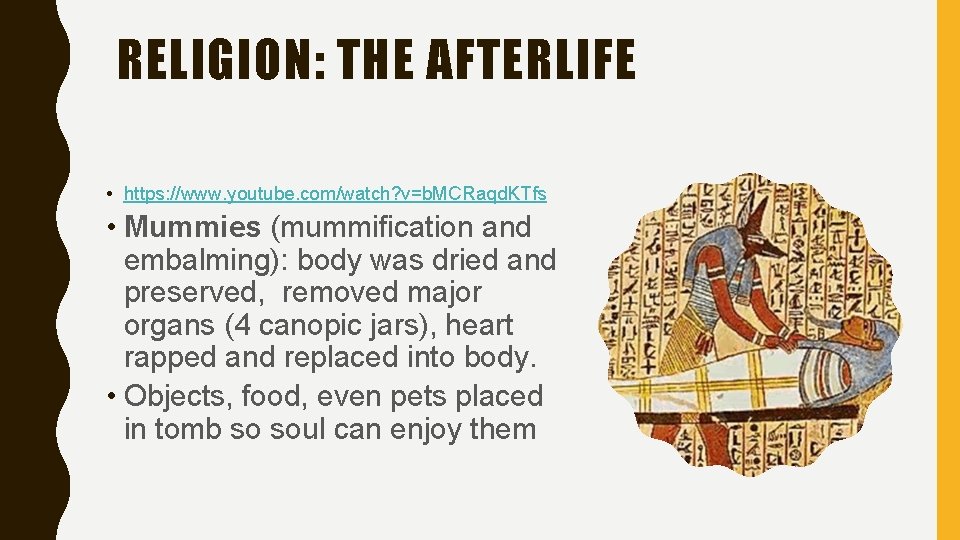 EGYPTIAN DAILY LIFE AND ACHIEVEMENTS A MR BOCCO