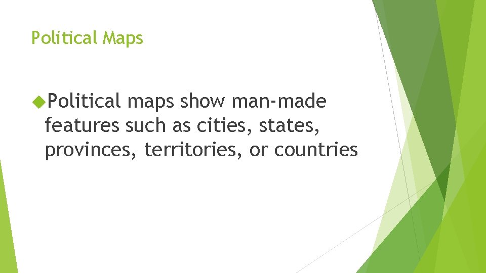 Geography Vocabulary pg 3 Copy the following definitions