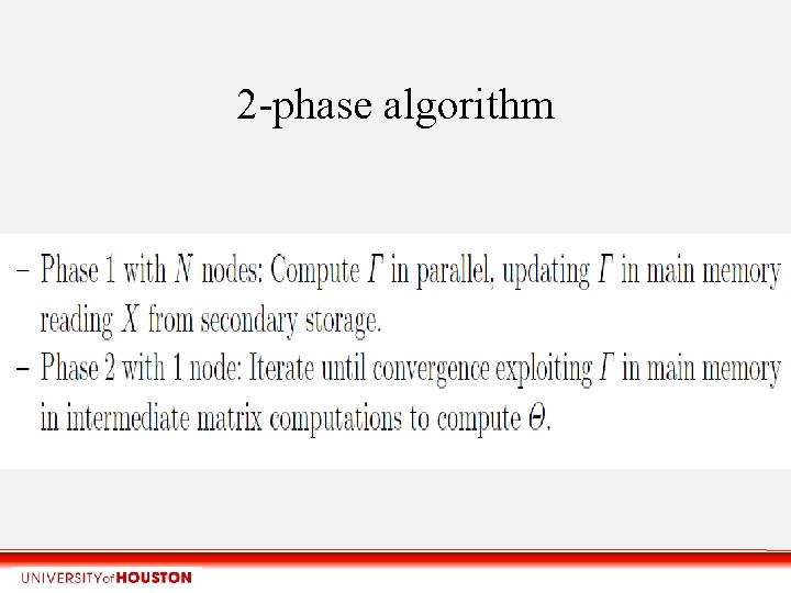 Scalable Machine Learning Computing Summarization in a Parallel