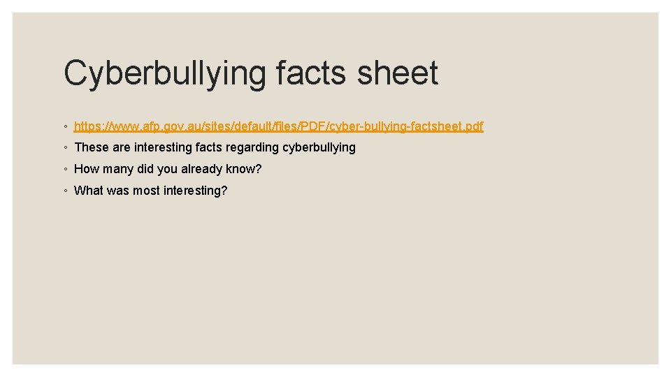CYBERBULLYING Ms Holmes Define Cyberbullying The use of