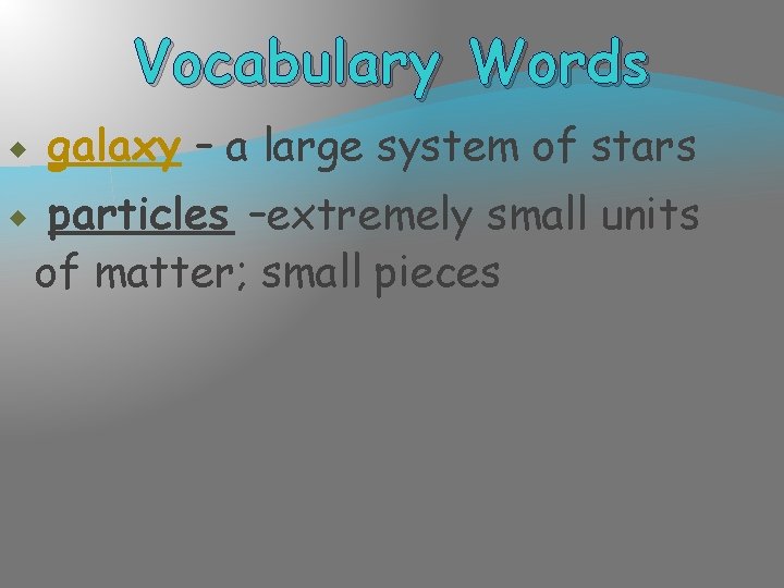 Big Question Why is it important to know