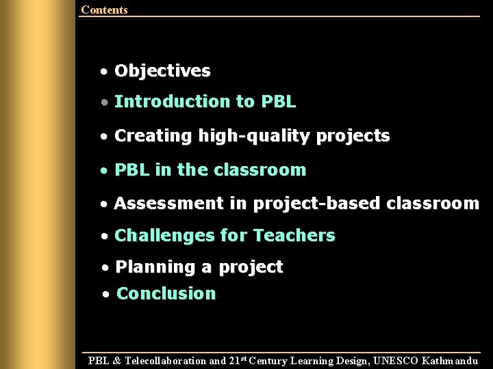 Project Based Learning PBL 11 Sushil Upreti 11