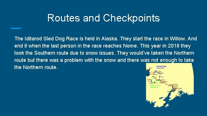 Iditarod 2018 By Abigail B Introduction The Iditarod