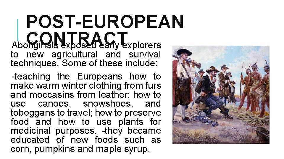 CULTURAL IMPACT Brief Overview of Native Culture in