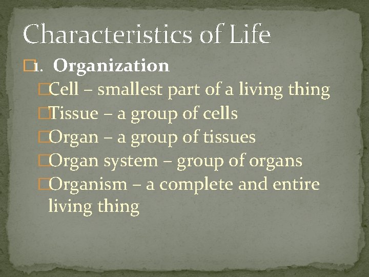 What is Biology What Are We Going to