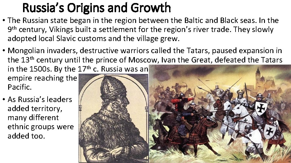 Human Geography of Russia and the Republics Russias