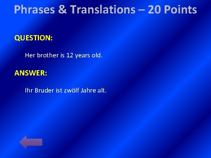 Familie Family Members Phrases Translations Chapter 1 Review
