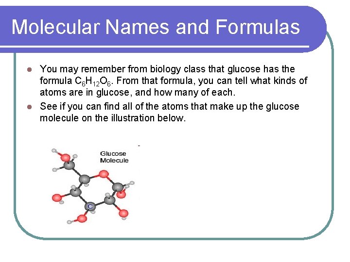 Molecular Names Formulas Covalent bonds happen when two