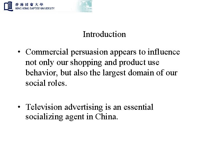 Cultivation effects of television advertising An urbanrural comparison