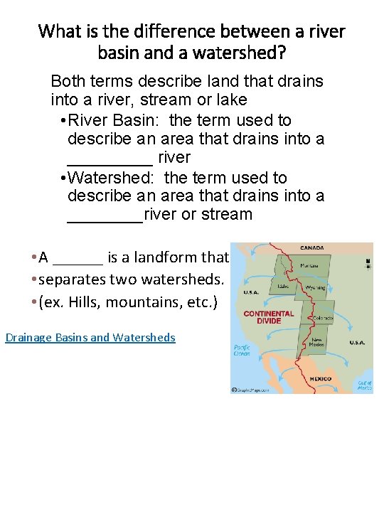 The Structure of Hydrosphere How is water distributed