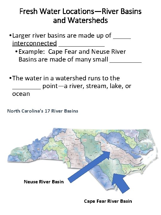 The Structure of Hydrosphere How is water distributed