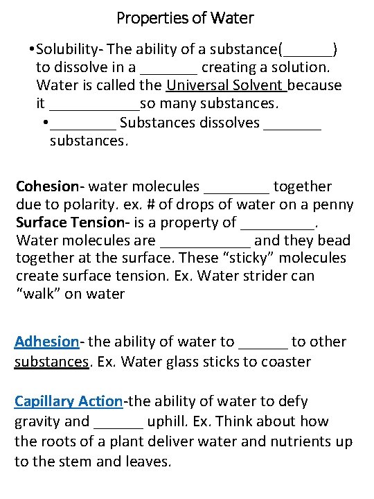 The Structure of Hydrosphere How is water distributed