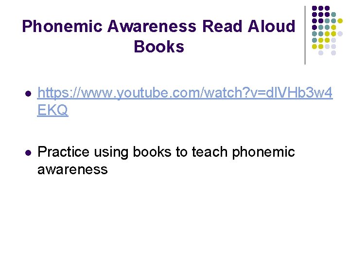 Chapter 5 Phonemic Awareness Teaching Reading Sourcebook 2