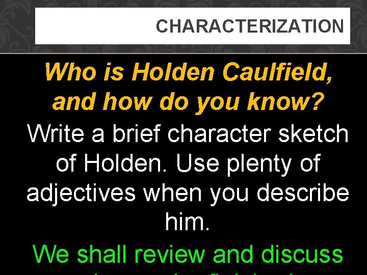 September 4 2013 Mr Houghteling Its a Work