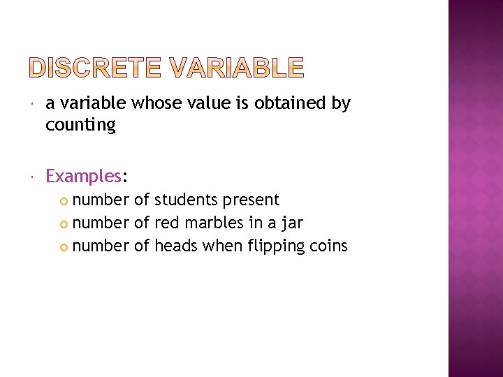 Chapter 7 Density Curve A curve that describes
