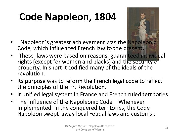 Napoleon Bonaparte1769 1821 and Congress of Vienna Early