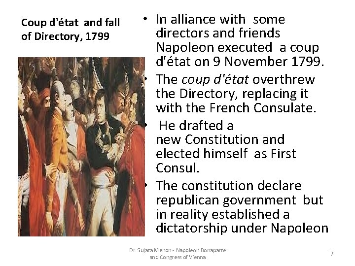 Napoleon Bonaparte1769 1821 and Congress of Vienna Early