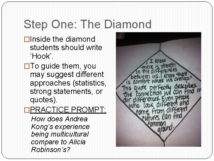 4 Square Writing for Short Response Questions Based