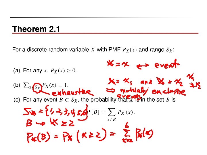 Lecture 5 Discrete Random Variables Definition and Probability
