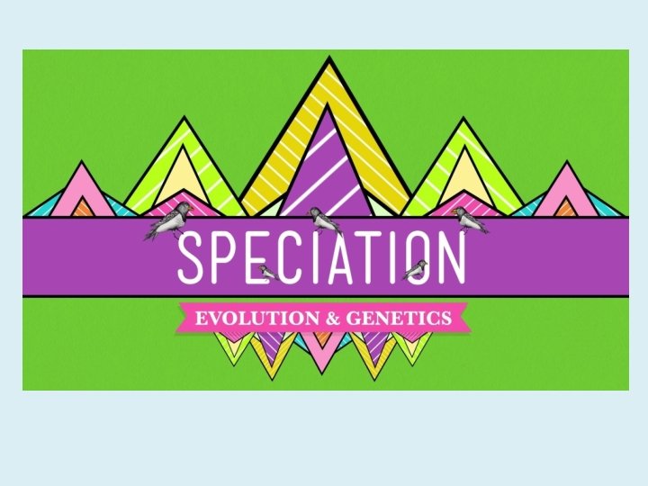 Higher Biology Unit 1 1 7 Evolution Speciation