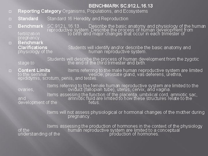 HUMAN BODY SYSTEMS The Reproductive System Human reproductive