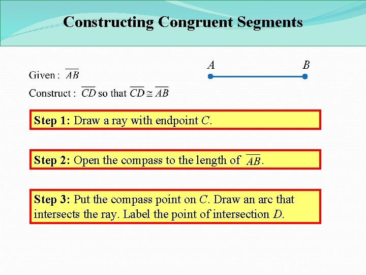 Lesson 1 7 Basic Constructions Map Quest really