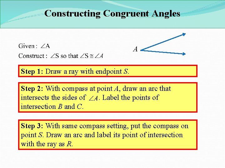 Lesson 1 7 Basic Constructions Map Quest really