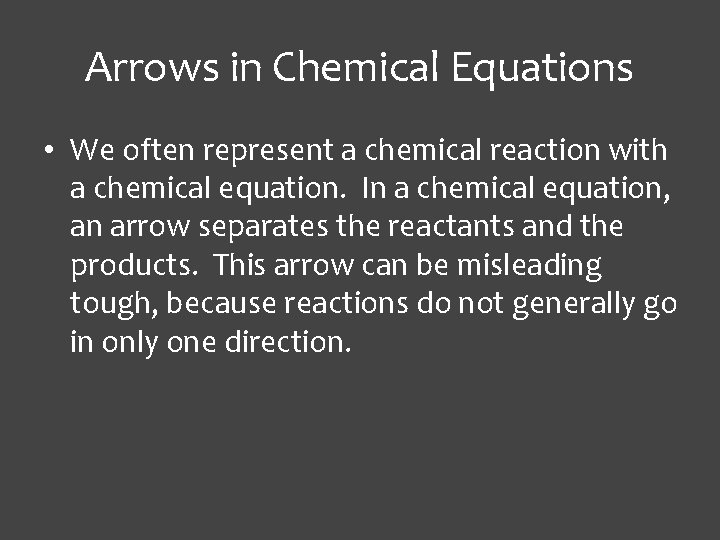Reaction Rates and Chemical Equilibrium Test on April