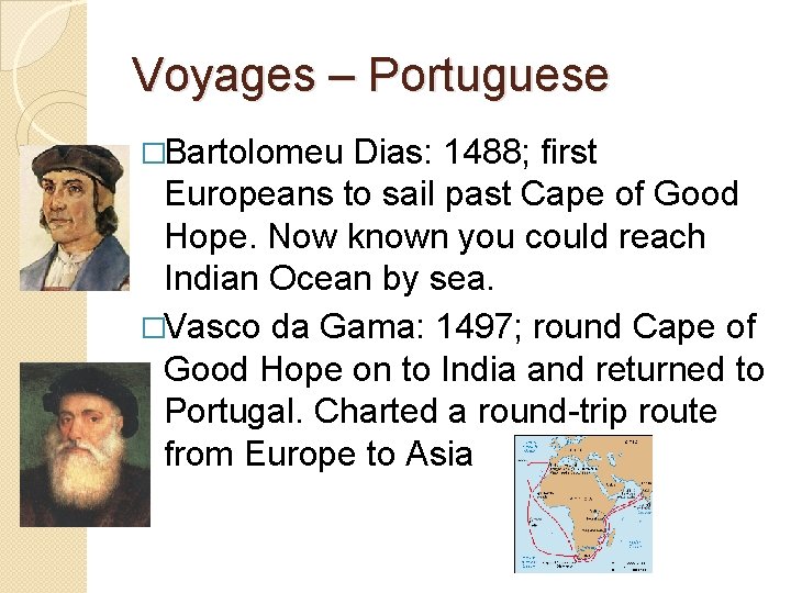Chapter 19 The Age of Exploration History Background
