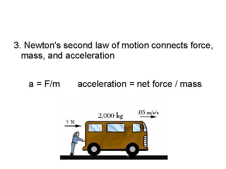 Forces 1 Newtons Second Law 1 An object