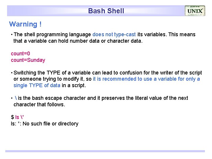 Bash Shell Lecturer Prof Andrzej AJ Bieszczad Email
