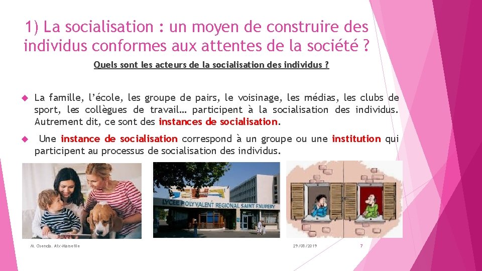 Chapitre 6 Comment la socialisation contribuetelle expliquer les