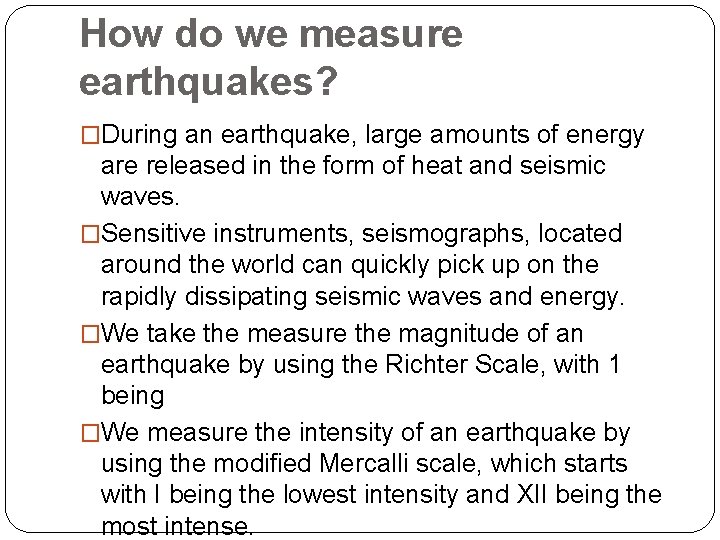 Earthquakes Earthquake Safety By K Lords What is